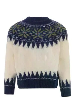 Howlin' Fair Isle Wool Sweater - Neutrals