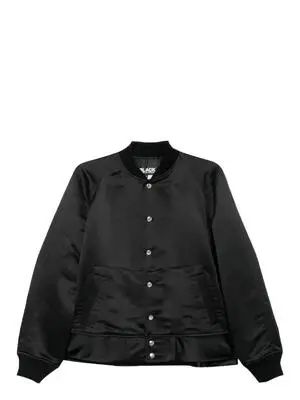 COMME DES GARÇONS Satin Raglan-sleeve Jacket