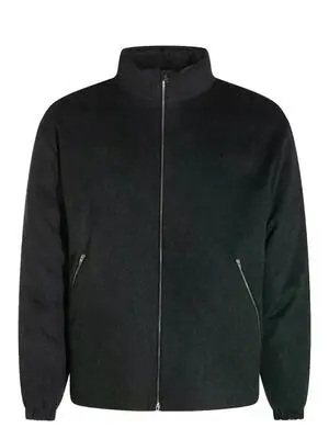 JIL SANDER High-neck Zip-up Jacket - Grey