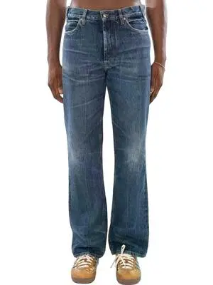 CYCLE Wide-leg Straight-leg Jeans - Blue