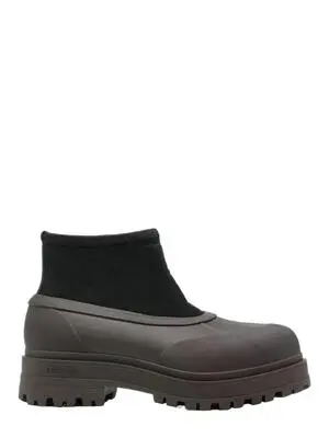 Tretorn Avan Hybrid Panelled Chunky-sole Ankle Boots Brown