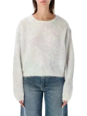 American Vintage Brushed-knit Sweater - Grey
