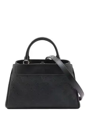 LOUIS VUITTON 2021-2026 Monogram Empreinte Avenue Satchel - Black