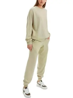 Frenckenberger Boyfriend Crew-neck Sweater - Neutrals