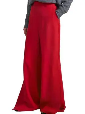 APIECE APART Alba Wide-leg Trousers - Red