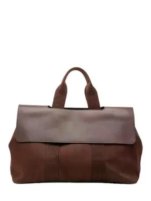 HERMÈS 2006-2010 Toile And Swift Valparaiso Mm Handbag