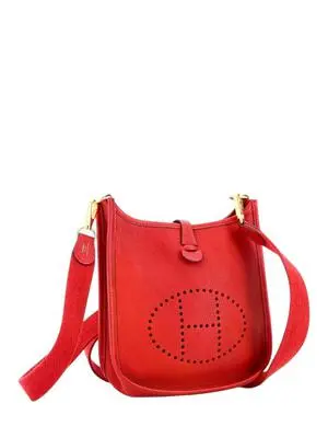 Hermès Evelyne Bag Gen Iii Maurice Tpm Crossbody Bag - Red