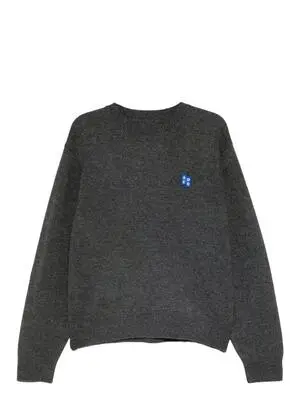 ADER ERROR Logo-patch Sweater Grey