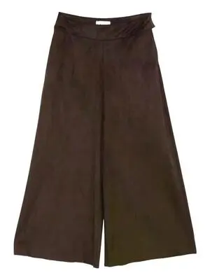 NIU Suede-effect Trousers