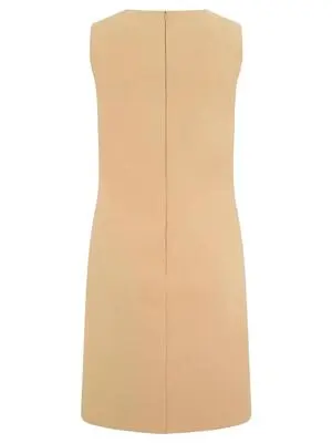 Moschino V-neck Sleeveless Dress - Neutrals