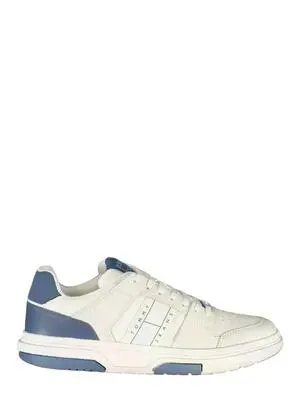Tommy Hilfiger Court Logo-print Sneakers - Neutrals