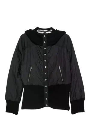 Dolce & Gabbana 2000s Quilted Panelled Jacket - Black
