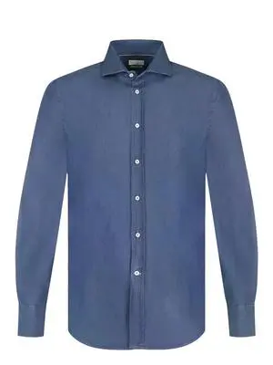 Brunello Cucinelli Long-sleeve Shirt - Blue