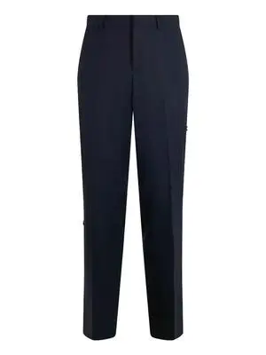 Moschino Belt-loop Trousers - Blue