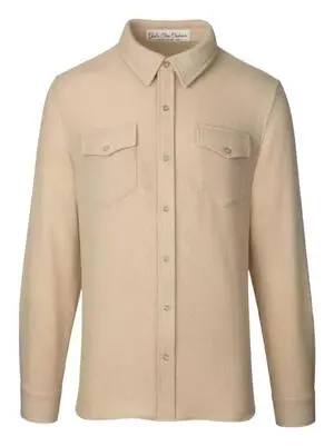 GOD'S TRUE CASHMERE Button-fastening Shirt - Neutrals