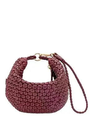 LOTTUSSE Noodbag Woven Handbag - Red