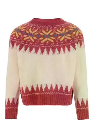 Howlin' Fair Isle-knit Wool Sweater - Neutrals