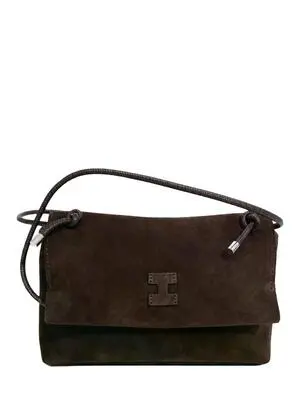 IACUCCI Suede Logo-patch Cross Body Bag