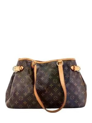 LOUIS VUITTON Batignolles Handbag Monogram Canvas Horizontal Tote Bag