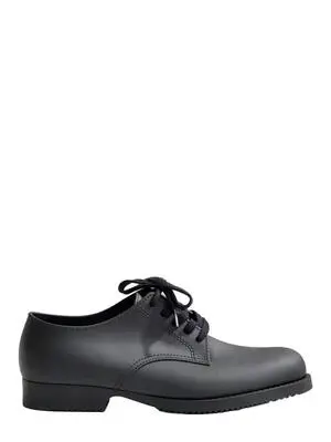 Comme Des Garçons Melissa Blucher Derby Shoes - Black