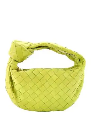 Bottega Veneta Bv Jodie Intrecciato Nappa Mini Hobo Bag - Green