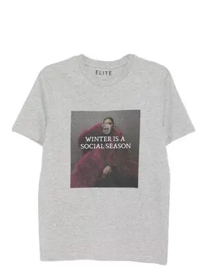 ELITE Graphic-print T-shirt - Grey