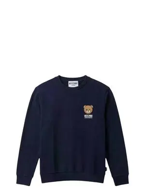 Moschino Teddy Bear Patch Sweatshirt - Blue