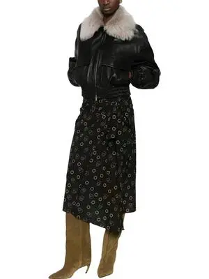 Isabel Marant Étoile Faniry Midi Skirt Black