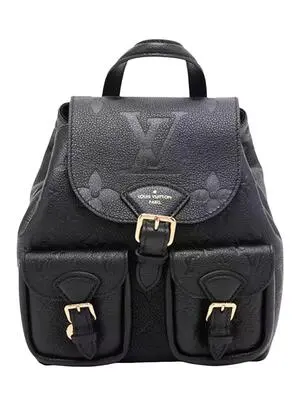 LOUIS VUITTON 2021-2026 Monogram Empreinte Backup Backpack - Black