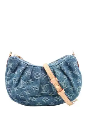LOUIS VUITTON 2021-2026 Monogram Denim Pochette Valley Shoulder Bag