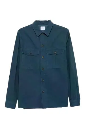 Paul Smith Organic-cotton Shirt Jacket - Blue