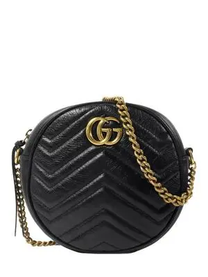 GUCCI Gg Marmont Round Shoulder Bag