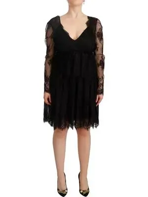 ANIYE BY Floral Lace-tiered Dress