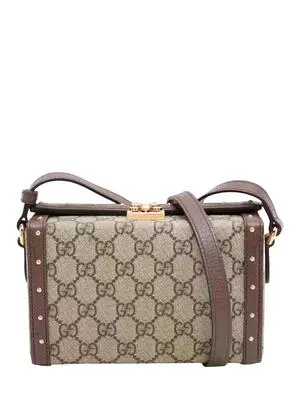 GUCCI 2000-2015 Mini Gg Supreme Trunk Crossbody Bag