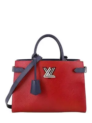 LOUIS VUITTON Twist Epi Leather Tote Bag - Red