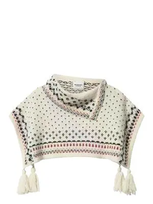 MARANT ETOILE Alfina Jacquard Poncho