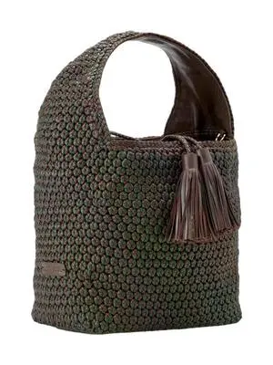 LOTTUSSE Noodbag Woven Handbag