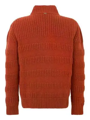 Herno Chunky-knit Cashmere Cardigan - Orange