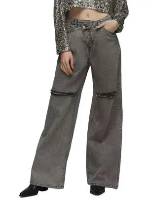 IN THE MOOD FOR LOVE Alexandra Leopard-print Sequinned Top