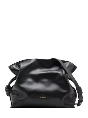 LOEWE 2010-2026 Mini Nappa Flamenco Knot Clutch Crossbody Bag
