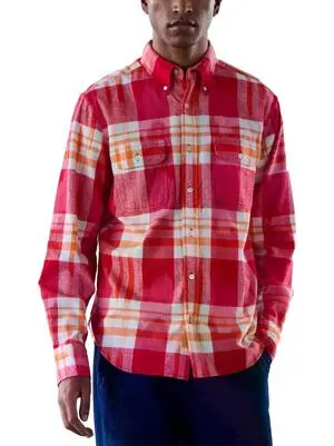 ORIGINAL MADRAS TRADING COMPANY No128 Flap-pocket Shirt