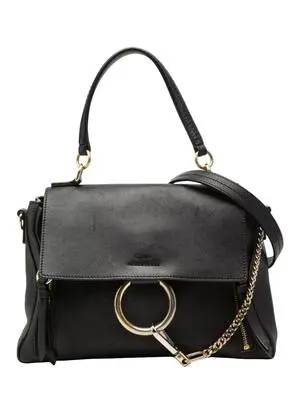 Chloé 2018 Small Leather Faye Day Satchel - Black