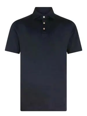 Boglioli Short-sleeved Polo Shirt - Blue