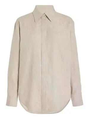 BRANDON MAXWELL Allie Button-down Shirt