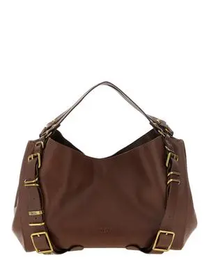 DIESEL® D-one' Medium Handbag - Brown
