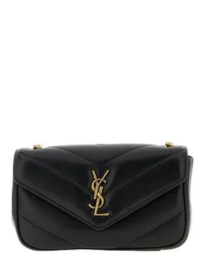 Saint Laurent Loulou' Mini Crossbody Bag - Black