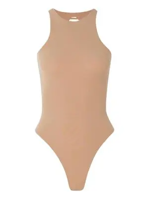 SKIMS Round Neck Bodysuit Nude