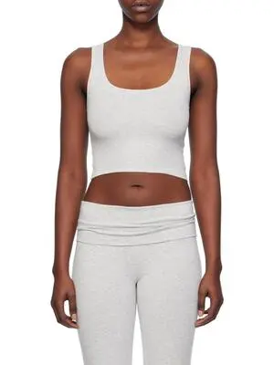 SKIMS Sleeveless Vest - White