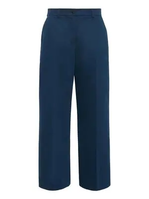 Max Mara Casual Pants With Belt Loops - Blue
