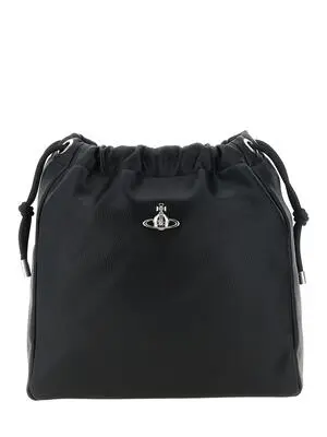VIVIENNE WESTWOOD Hilary' Bucket Bag - Black